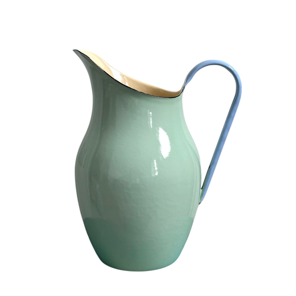 Enamel Jug - Pea – Bluebellgray