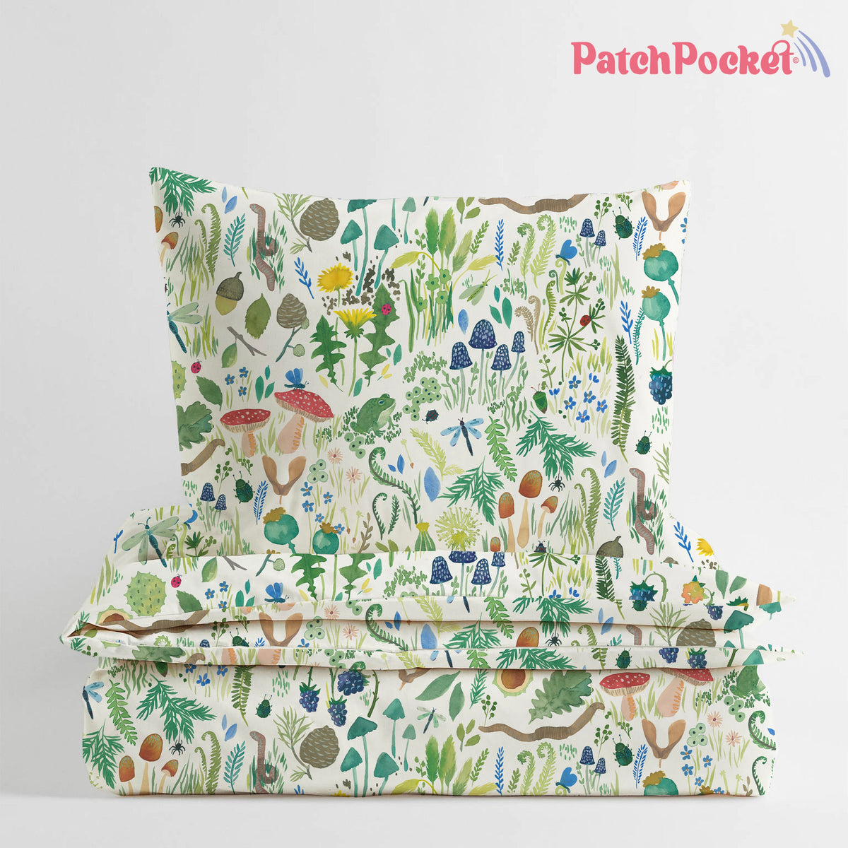 Wee Blue Bell Garden Explorer Duvet Cover Set – Bluebellgray