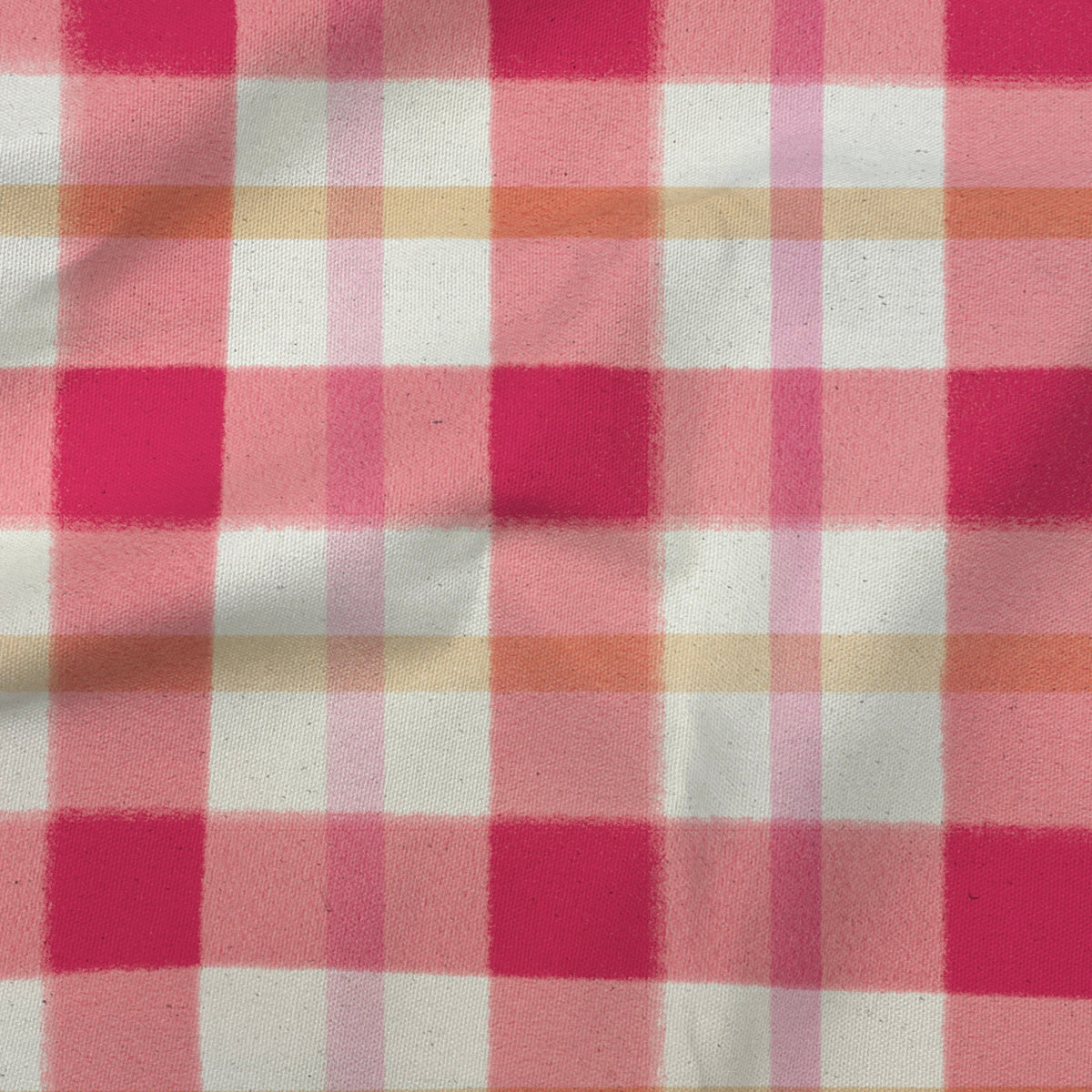 Wee Blue Bell Strawberry Jam Check Big Fabric – Bluebellgray