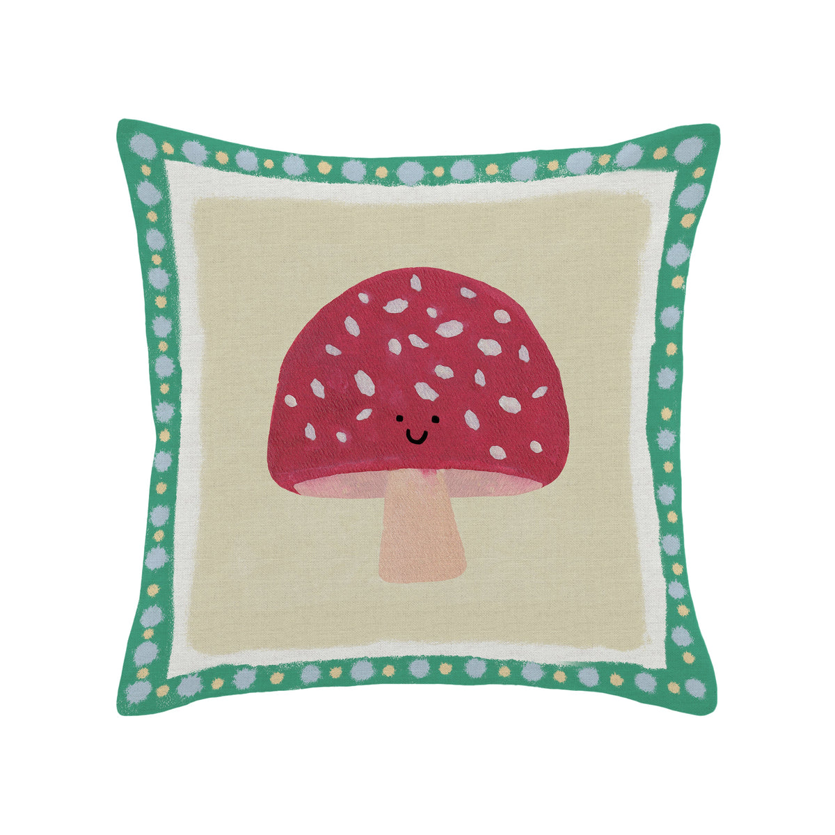Wee Blue Bell Toadstool Cushion – Bluebellgray