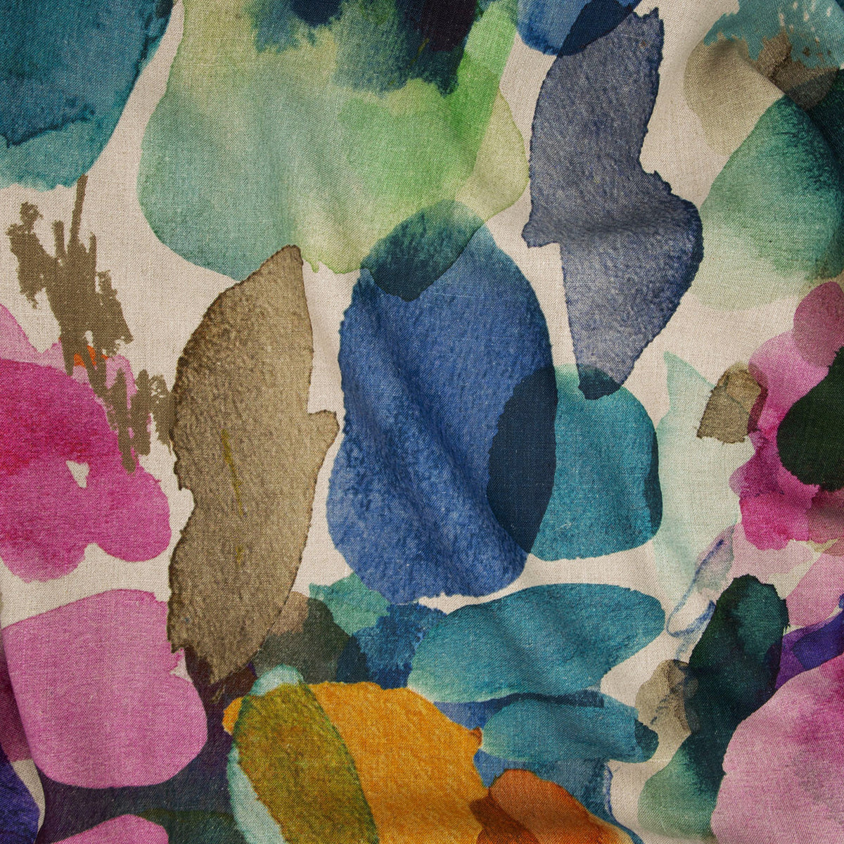 Big Archie Sample of Linen Fabric - Bluebellgray