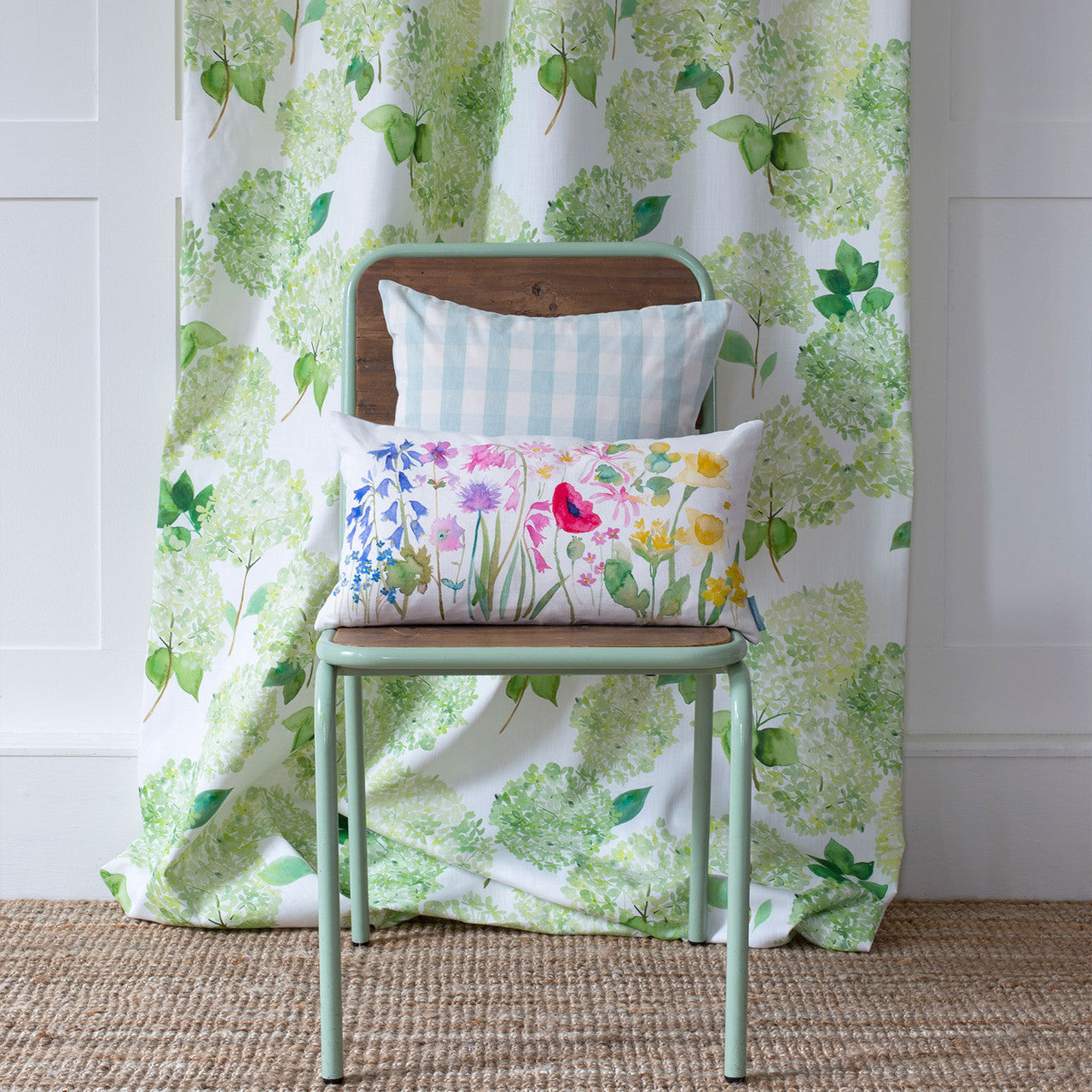 June Fabric - Bluebellgray